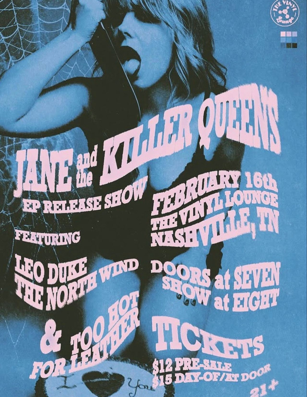 Jane and The Killer Queens EP Release Show Tickets at The Vinyl Lounge in Nashville by The Vinyl ...