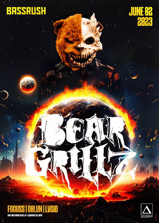 Bear Grillz Tickets at Academy Nightclub in Los Angeles by Academy | Tixr