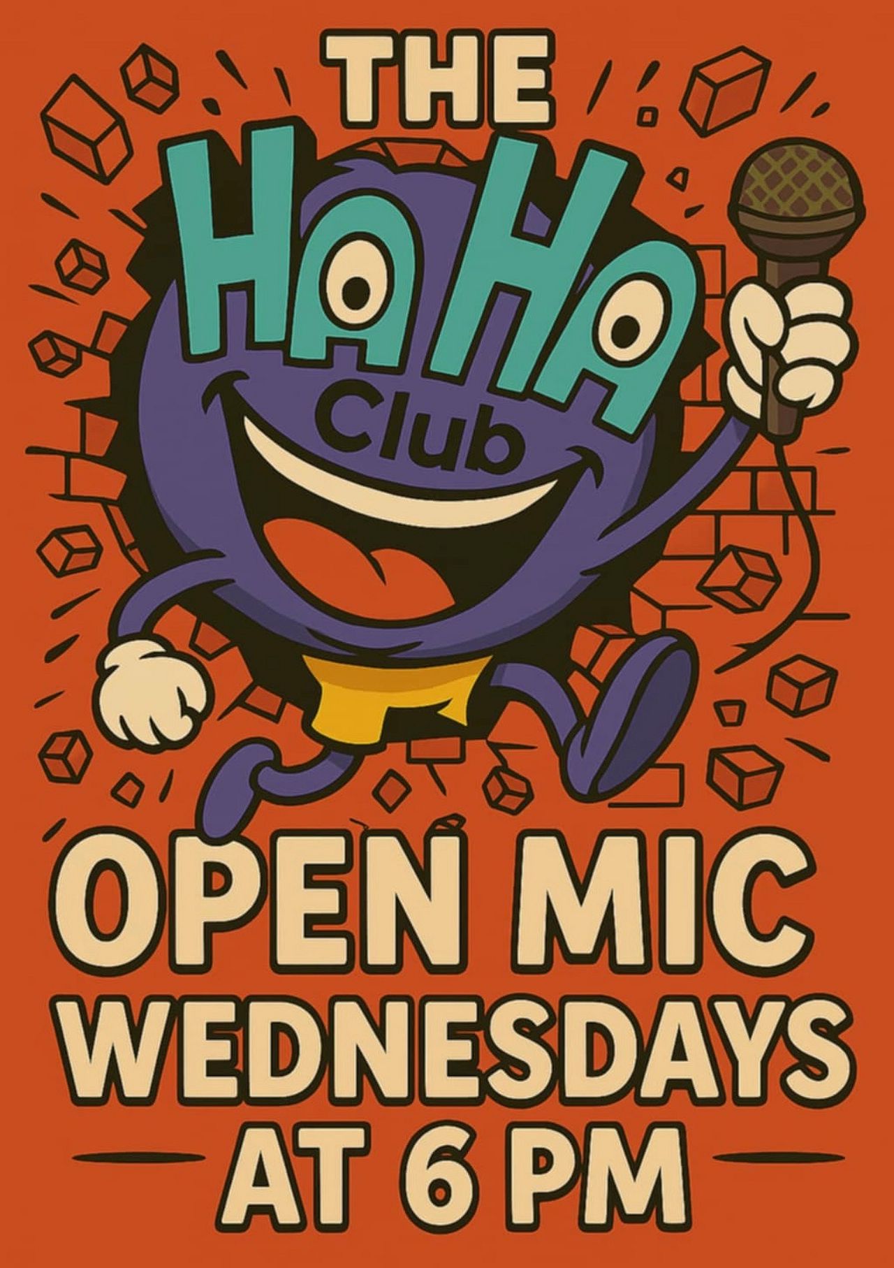 OPEN MIC NIGHT Tickets at Ha Ha Comedy Club in Los Angeles by Haha ...