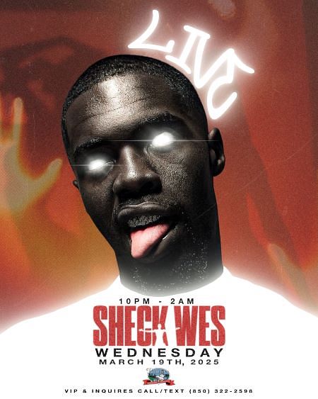 Sheck Wes in the Garden Tickets at Potbelly's in Tallahassee by ...