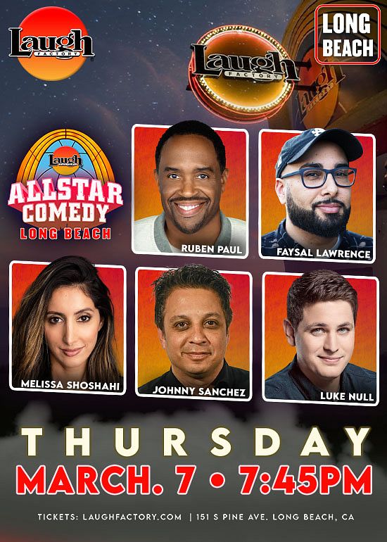 All Star Comedy Tickets at Laugh Factory Long Beach in Long Beach by ...