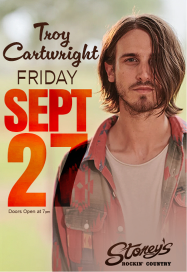 Troy Cartwright Tickets at Stoney's Rockin' Country in Las Vegas by ...
