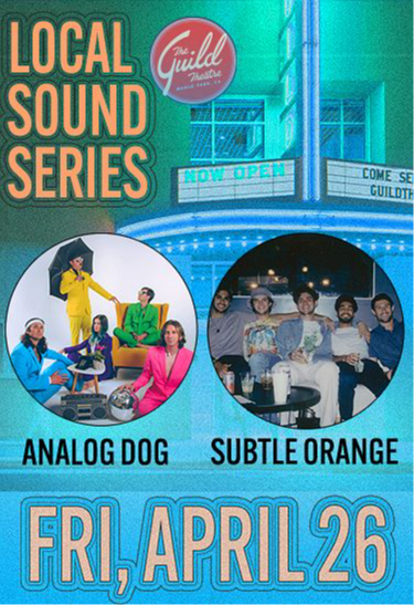 Local Sound Series: Analog Dog + Subtle Orange Tickets at The Guild ...