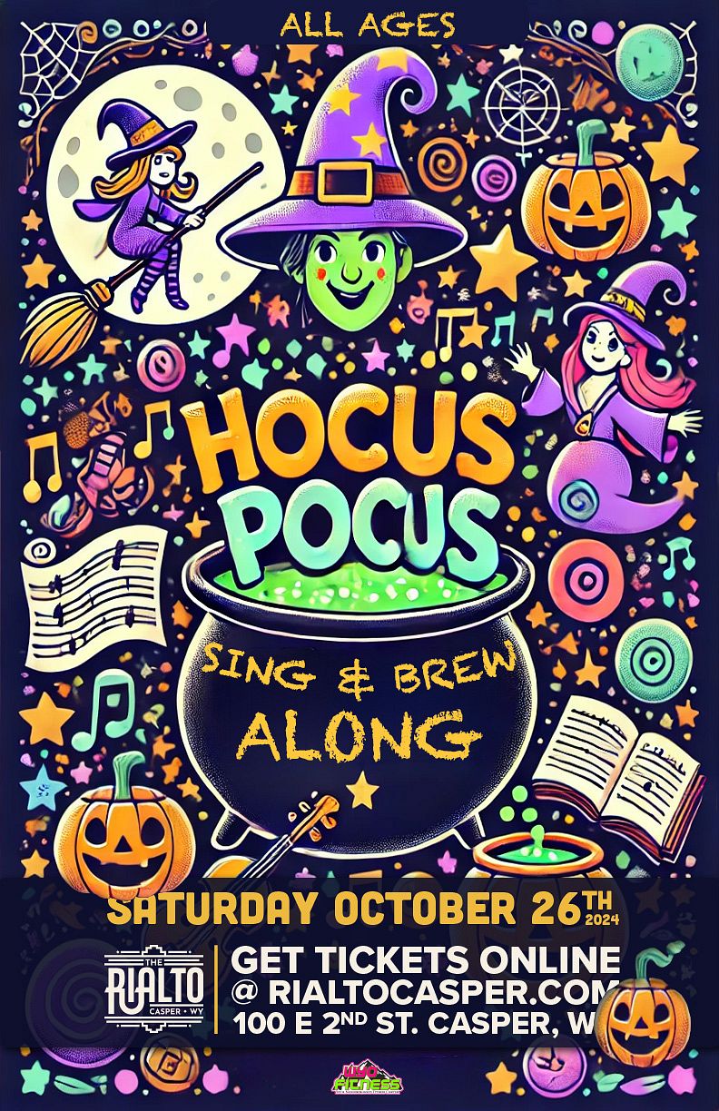 Hocus Pocus Sing & Brew Along Tickets at The Rialto Casper in Casper by ...