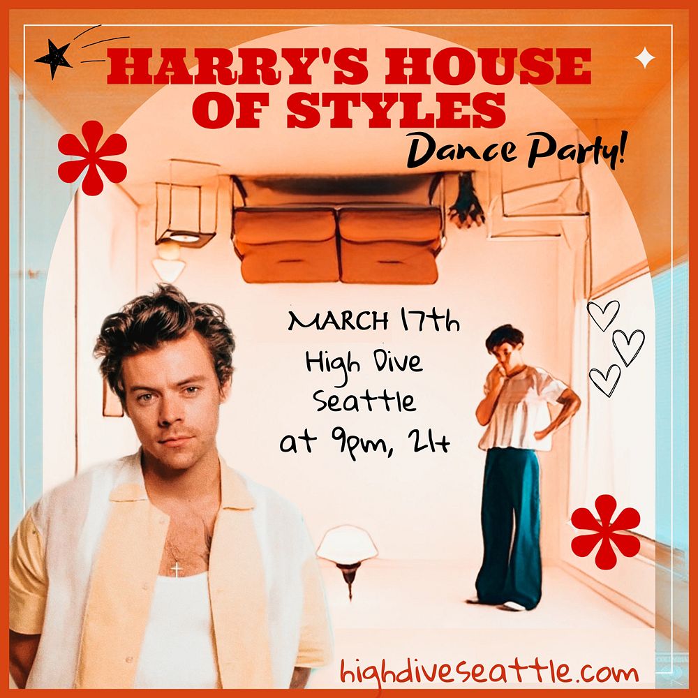 HARRY'S HOUSE OF STYLES Tickets at High Dive in Seattle by High Dive | Tixr