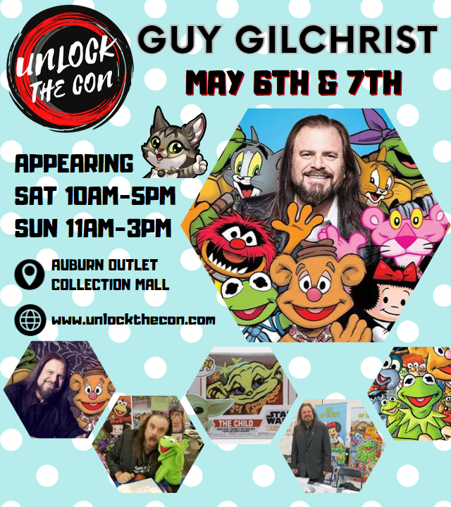 Unlock The Con Presents: Artist Guy Gilchrist Tickets at Auburn Outlet ...