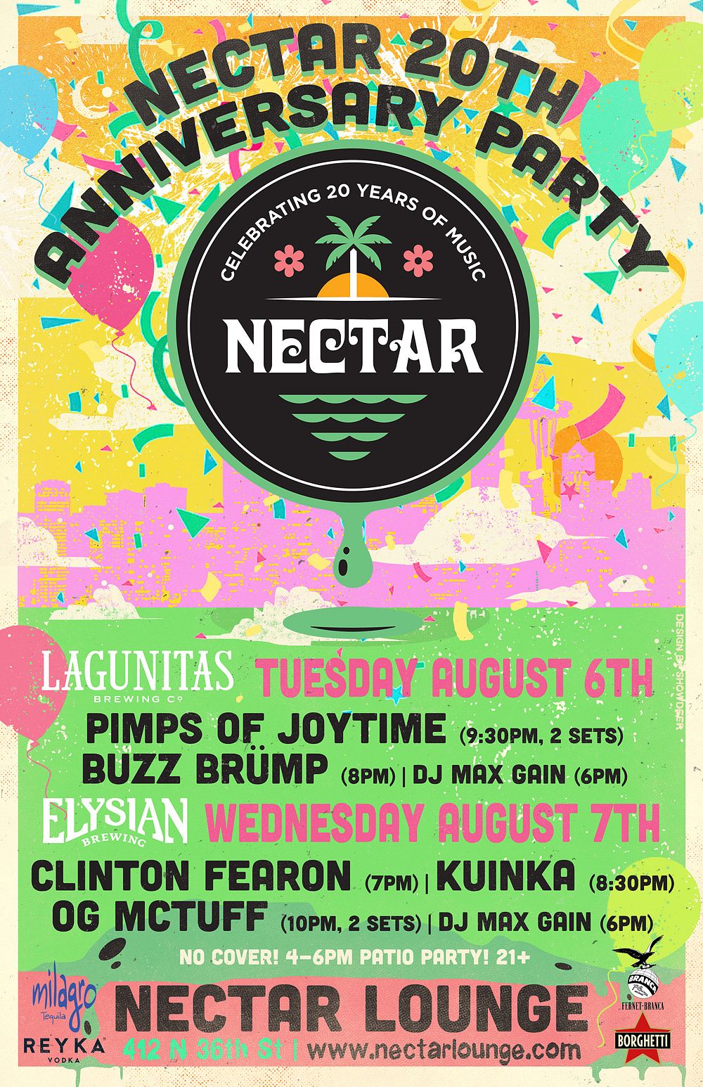 CLINTON FEARON, KUINKA, OG MCTUFF (2 sets) plus DJ Max Gain Tickets at Nectar Lounge in Seattle ...