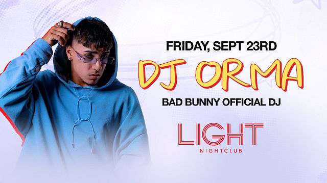 DJ ORMA Tickets at LIGHT Nightclub in Las Vegas by LIGHT Nightclub ...