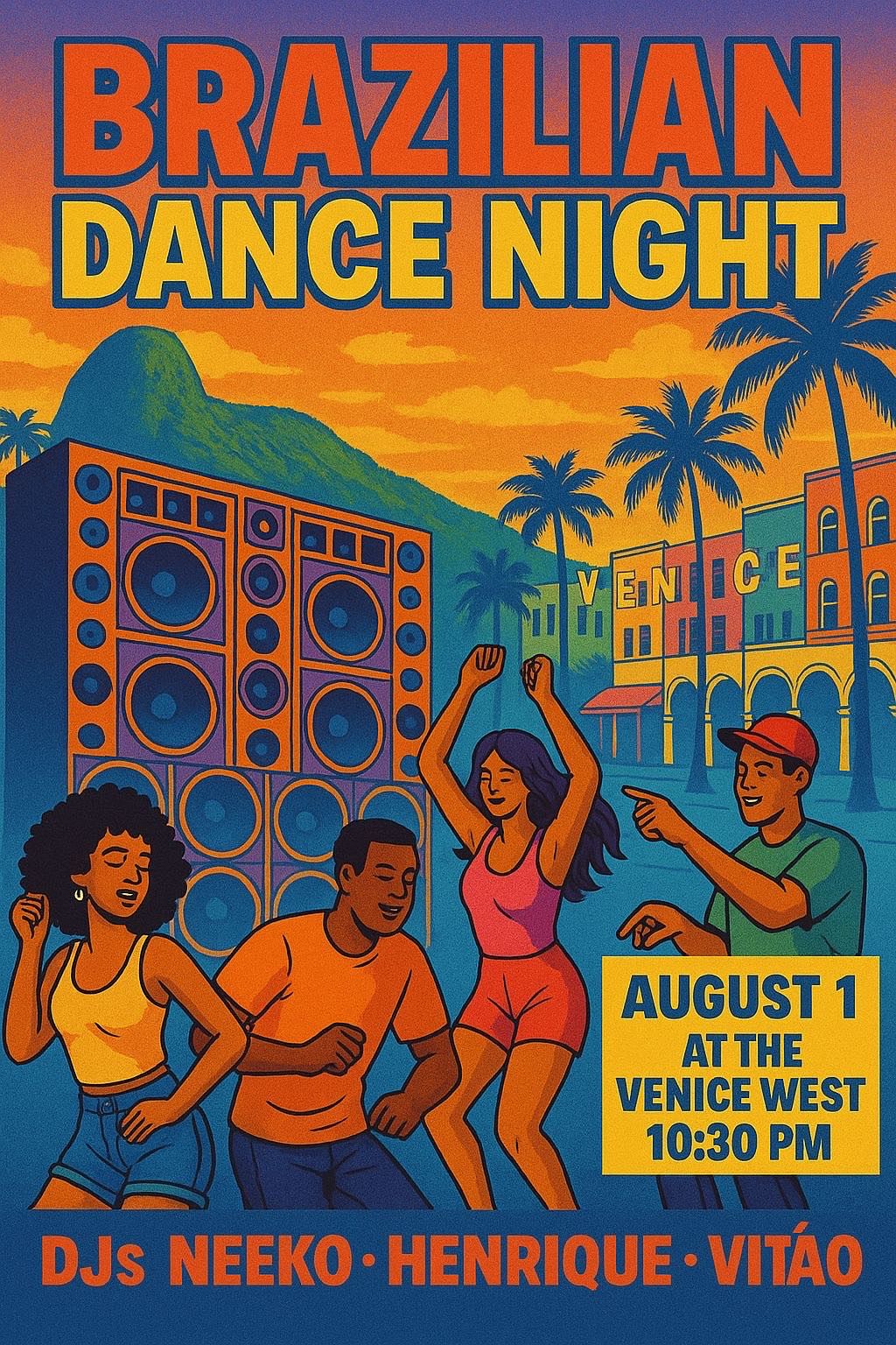 Brazilian Dance Night Tickets at The Venice West in Los Angeles by ...