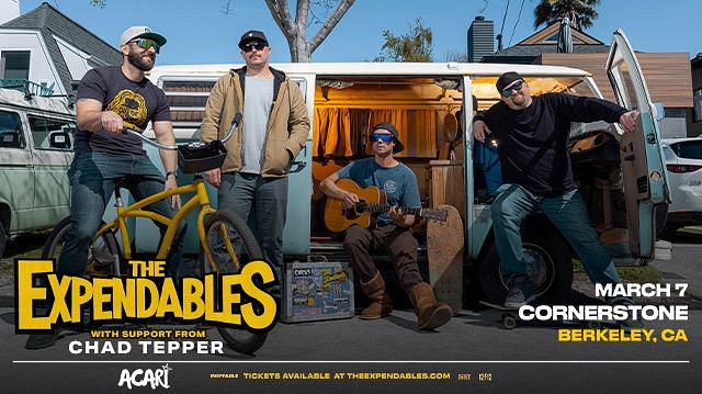 The Expendables Tickets at Cornerstone in Berkeley by Cornerstone ...