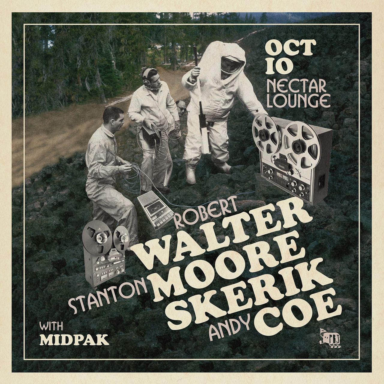 ROBERT WALTER, STANTON MOORE, SKERIK, ANDY COE with Midpak Tickets at Nectar Lounge in Seattle ...