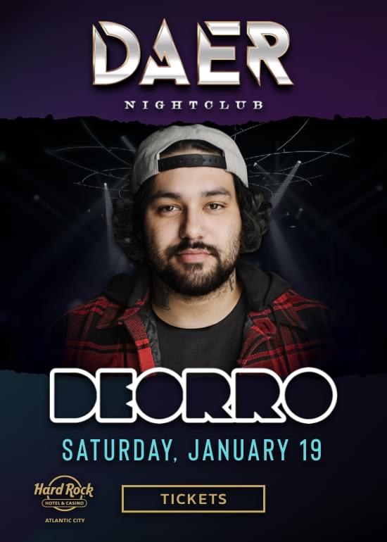 Deorro Tickets at Hard Rock Hotel & Casino Atlantic City in Atlantic ...