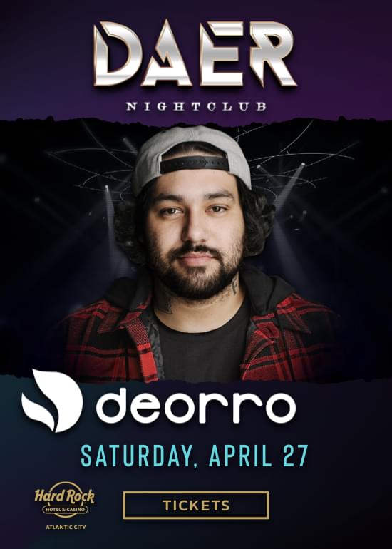Deorro Tickets at Hard Rock Hotel & Casino Atlantic City in Atlantic ...