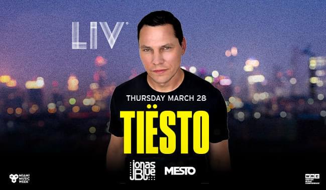 Tiesto Miami Music Week Tickets at LIV in Miami Beach by LIV | Tixr