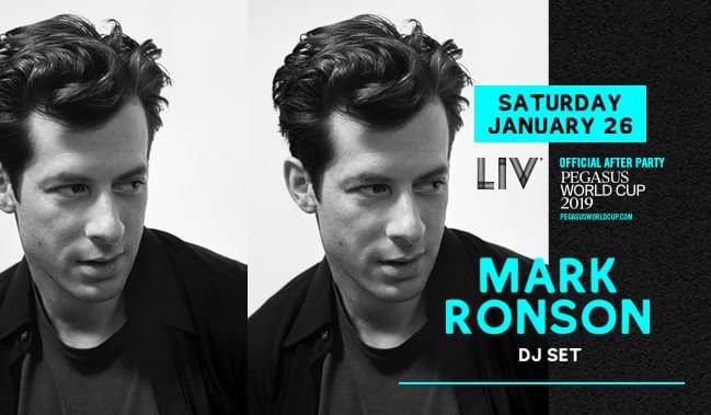 Mark Ronson Tickets at LIV in Miami Beach by LIV | Tixr