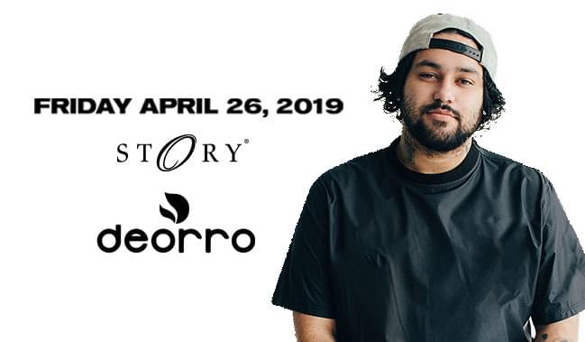 Deorro Tickets at Story Nightclub in Miami Beach by STORY | Tixr