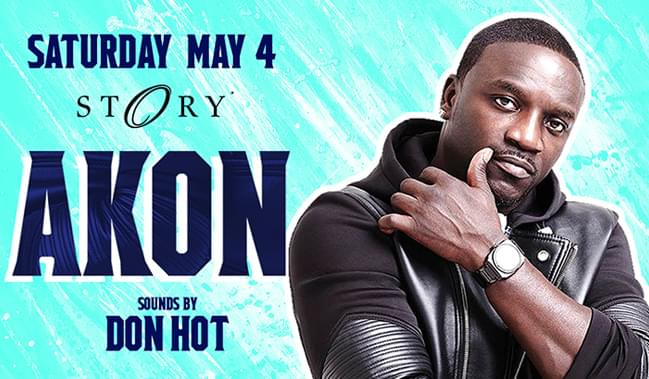 Akon Tickets at Story Nightclub in Miami Beach by STORY | Tixr