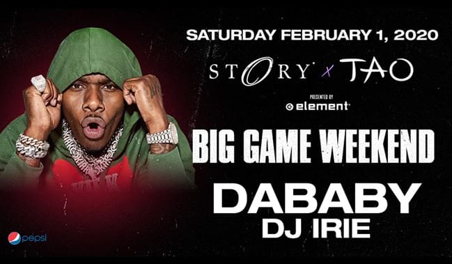 DaBaby Big Game Weekend Tickets at Story Nightclub in Miami Beach by ...