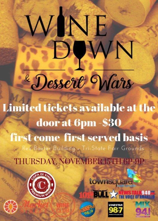 Wine Down & Dessert Wars Tickets at Rex Baxter Building - Tri-State ...