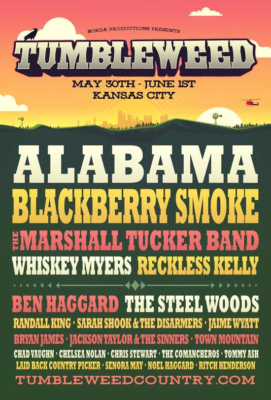 Tumbleweed Country Music Festival Tickets at Wildwood Outdoor Education ...