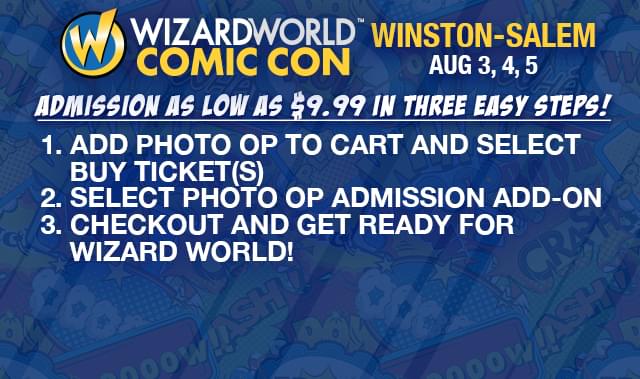 Wizard World Winston-Salem Tickets at Benton Convention Center in ...